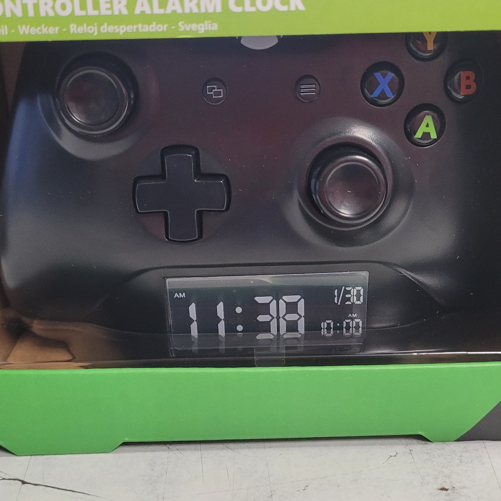 Like New Xbox Controller alarm clock - Own4Less